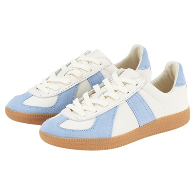 真皮GAT系列男女同款低帮德训鞋