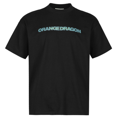 OD/ORANGEDRAGON 2026夏 闪卡logo休闲圆领290g棉抗菌凉感短袖T恤