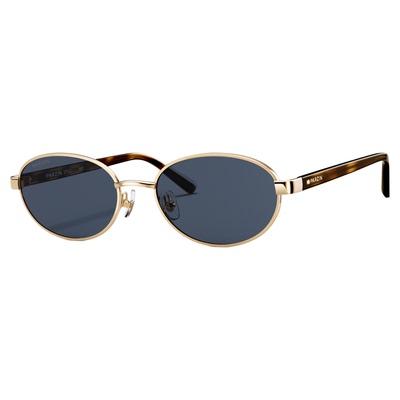 帕森金丝椭圆框太阳镜