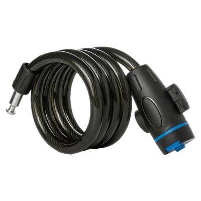 自行车锁防盗锁钢缆锁便携山地车锁钥匙锁电动车锁单车配件锁学生