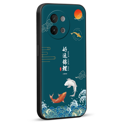 vivoS18e秋昊适用于直边手机壳V2334A创意中式风格设计感手机保护套v2334a硅胶防摔耐脏手机外壳维沃s18e男女