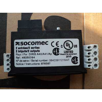 议价DIRIS A40溯高美 SOCOMEC  48250094  pour for diris a40/a4
