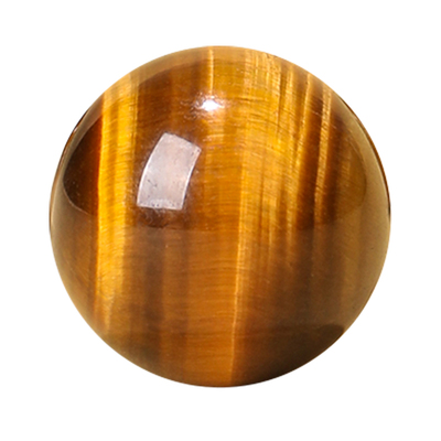 天然虎眼石散珠颗颗闪电纹