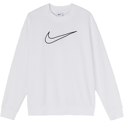 NIKE耐克女子运动休闲套头衫卫衣DQ5543-100