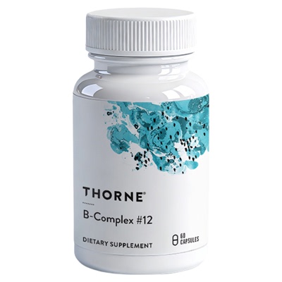 Thorne悦恩美国进口高活复合维B降同型复合维生素B胶囊B112 60粒