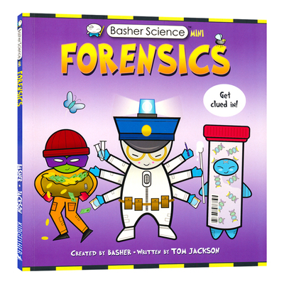 Basher Science Mini Forensics 巴舍科学迷你版 法医学 英文原版 儿童科普百科读物 进口英语原版书籍
