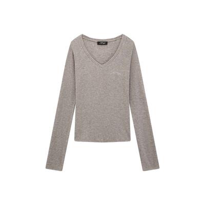 Ed Hardy埃德哈迪冬季流行新款女士烫钻长袖T恤