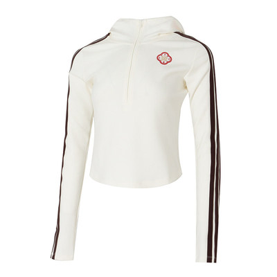 Adidas阿迪达斯卫衣女2026冬季跑步健身运动休闲长袖套头衫KH2714