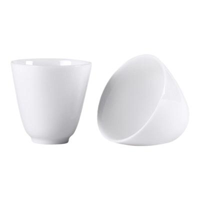 紫泉涧白瓷小茶杯主人杯