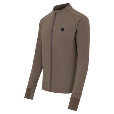 摆动者长袖夹克男子暖绒运动休闲