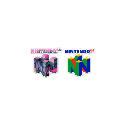 反光车贴任天堂TLPNintendoN64