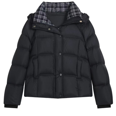 雅鹿2025冬季新款加厚泡芙短款