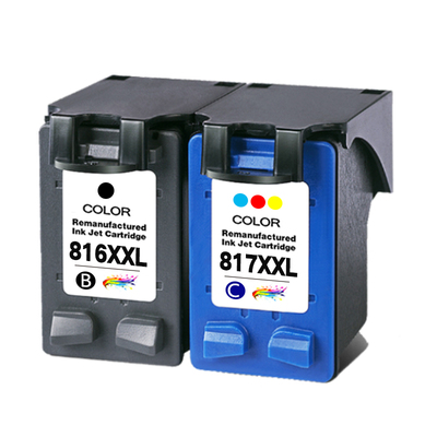 适用于惠普816墨盒817连喷大容量