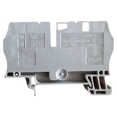 6平方接线端子魏德米勒弹簧式