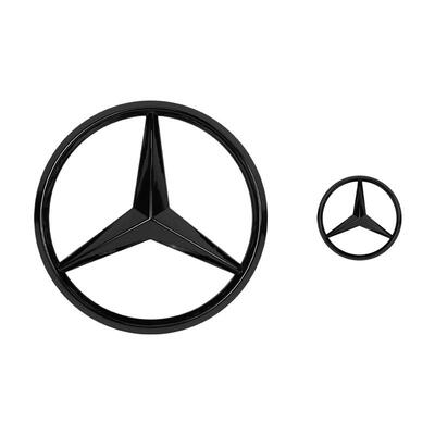 奔驰C260L/GLC改装黑标装饰贴