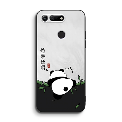 luckrider适用于荣耀v20手机壳pct-al10可爱女生pct-tl10卡通男款6.4寸软胶保护套pct-al00小清新honorv20全