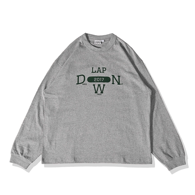 标语印花圆领长袖纯棉LAP