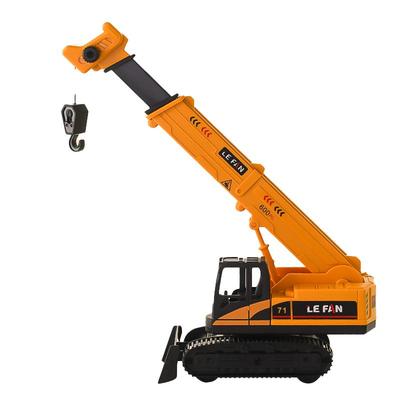 吊车蛋糕装饰摆件起重机工程车