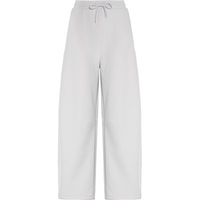 阿迪达斯女春季针织宽松运动长裤