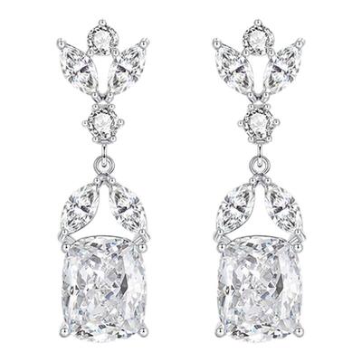 INCH EDITION梦幻天使耳环轻奢方糖长吊坠灵动感小众耳饰