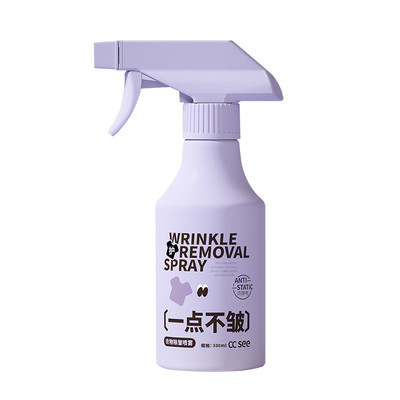 衣物除皱柔顺剂纯棉衬衫免熨烫神器免洗抗皱香氛除臭去异味抗皱
