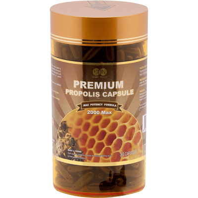 澳洲原装进口黑蜂胶胶囊综合