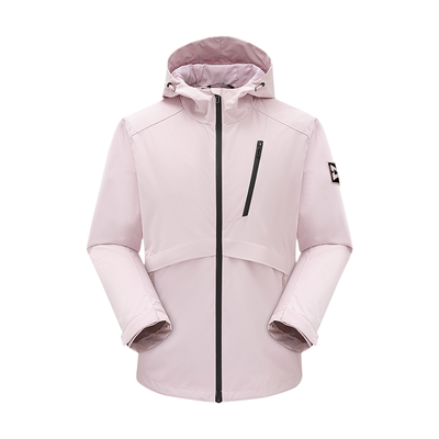 【穿梭者】薏凡特 户外休闲风软壳冲锋衣女款防水连帽运动外套女