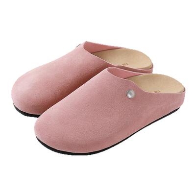 RR「小粉鞋」手工牛皮穆勒鞋勃肯鞋拖鞋reaimness