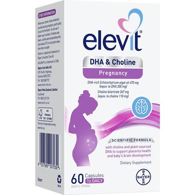 elevit/爱乐维胆碱DHA孕妇专用