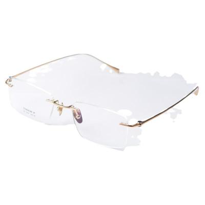 理想镜侣无框眼镜β钛BT1609