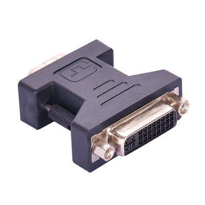 vga转dvi转换头 dvi转vga 显示器转接头 vga公转dvi母转换头