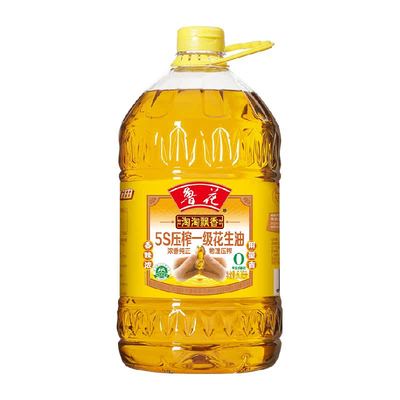 鲁花淘淘飘香6.08L压花生油
