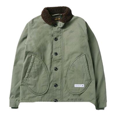 秋冬厚款N1黑灰色羊毛外套