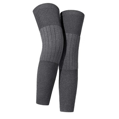 恒源祥秋冬羊绒护膝防寒加厚长款