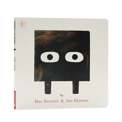 预售送音频【形状三部曲】Square 正方形方块儿童艺术想象力 形状认知艺术启蒙绘本Jon Klassen获奖名家绘本i wan my hat back