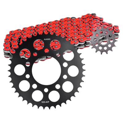 CB400大小飞链盘链条套链三件套