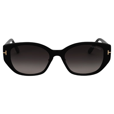 TOMFORD复古猫眼防紫外线墨镜