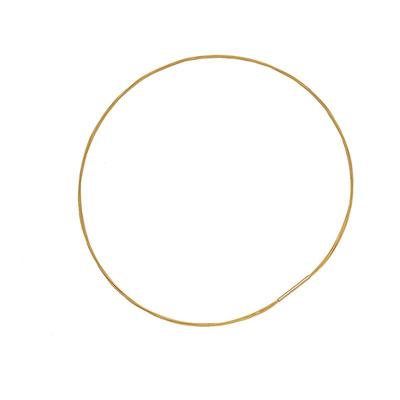 不掉色进口钛钢金丝项圈