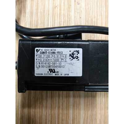 询价-安川伺服电机SGMAV01ANAYR13100W20可维修