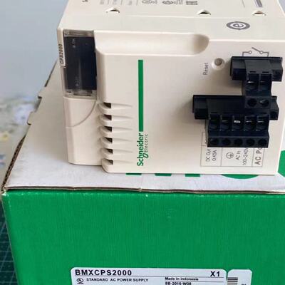 议价BMXCPS2000施耐德M340系列PLC电源模块输入AC100-240V 全新现