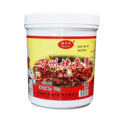 瑞可莱万州烤鱼膏调味料G5817 正宗重庆烤鱼飘香膏商用配方