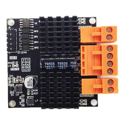 12V24V 12A 双路直流电机驱动模块板器 H桥 秒L298N BTS7960 10A