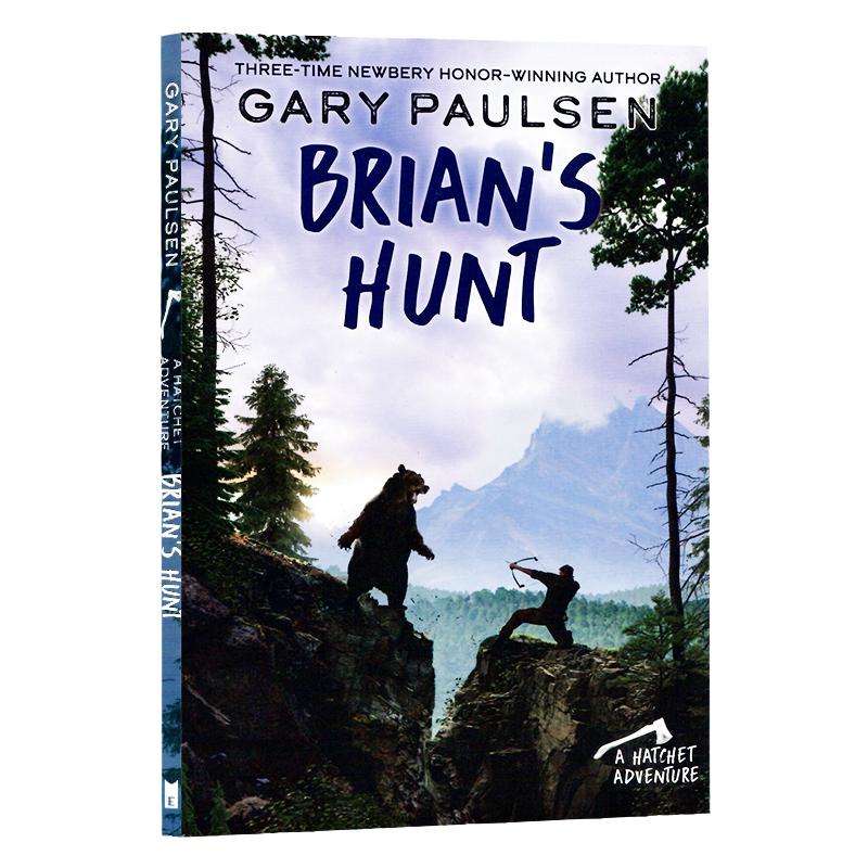 手斧男孩5猎杀布莱恩英文原版 Brian's Hunt盖瑞伯森 Hatchet纽伯瑞文学奖作者Gary Paulsen青少年课外阅读进口原版 ...