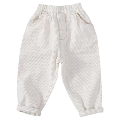 男童灯芯绒裤子春秋新款2024儿童