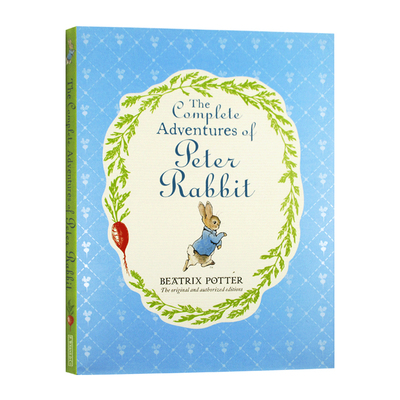 彼得兔的冒险故事合集 The Complete Adventures of Peter Rabbit 美国图书馆推荐 英文原版儿童英语启蒙 波特 Beatrix Potter