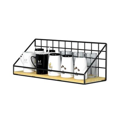 杯架壁挂免打孔收纳厨房墙上
