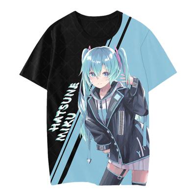 初音未来MIKU短袖T恤速干