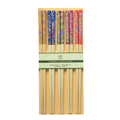 日本进口河合kaiwai竹友禅筷子