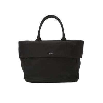 agnès b.尼龙中号女士通勤手提包单肩包托特包