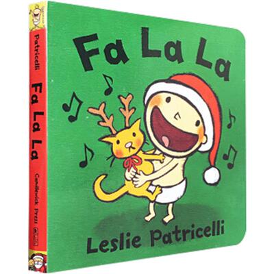 英文绘本一根毛小脏孩小毛孩系列Fa La La名家Leslie Patricelli 幼儿儿童行为习惯早教生活启蒙原版纸板书
